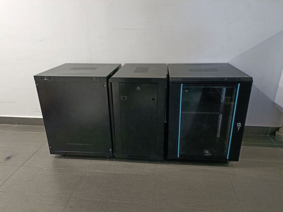 6U 12U 15U. Network patch panel server rack, Computers & Tech, Parts ...