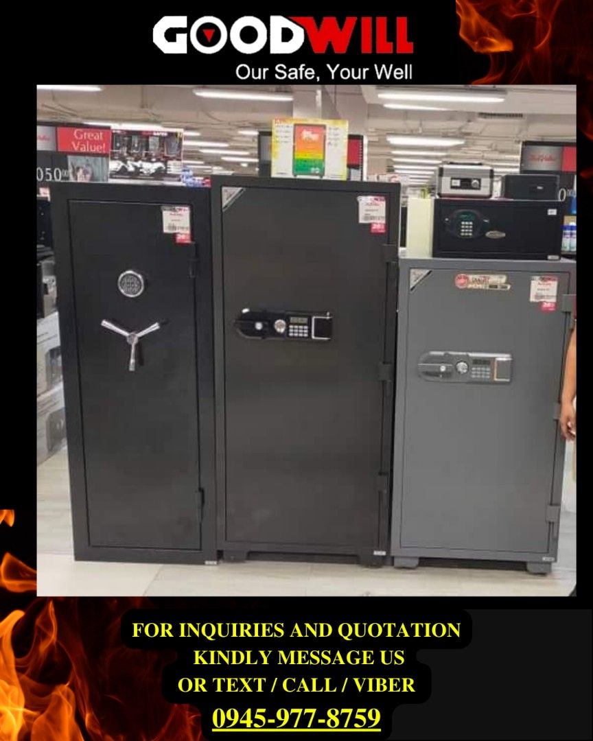 🔥 FIRE RESISTANT SAFETY VAULT, GUN SAFE, FILING CABINET, CASH ...