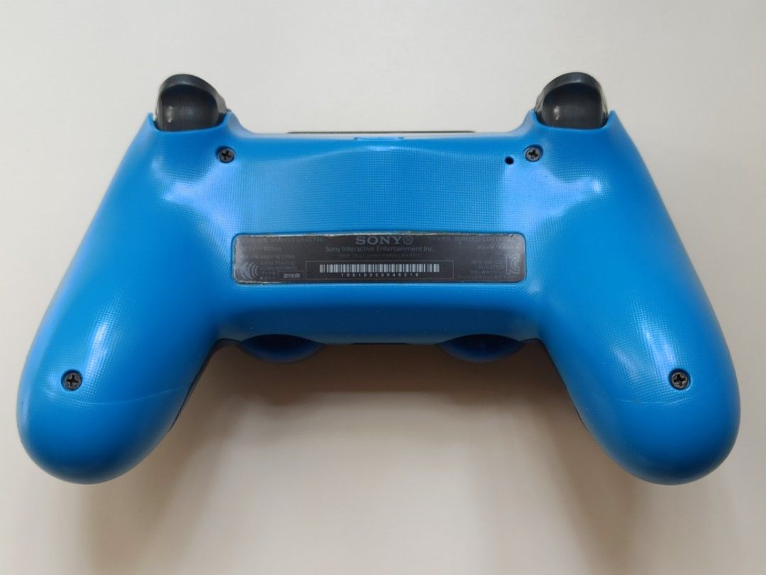 *原裝正版 PS4 手制 (透明藍) 二代 controller (blue crystal), 電子遊戲, 遊戲機配件, 手掣 ...