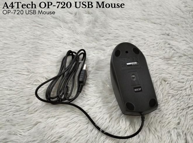 A4Tech OP-720D USB Mouse, Computers & Tech, Parts & Accessories, Mouse ...