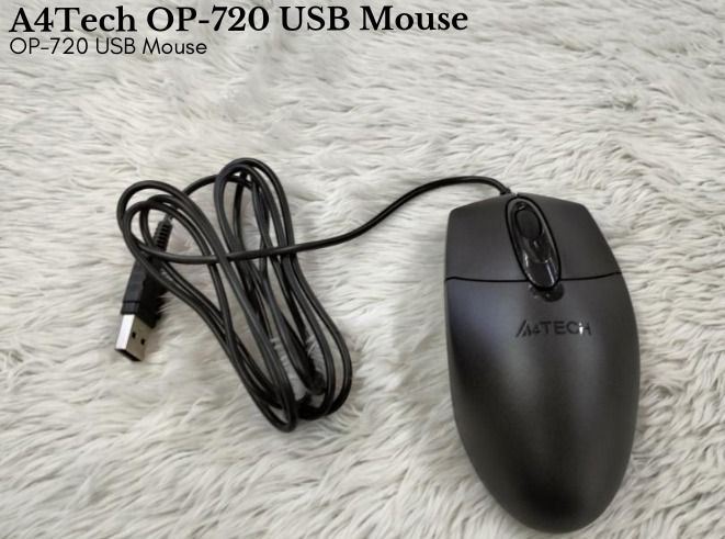 A4Tech OP-720D USB Mouse, Computers & Tech, Parts & Accessories, Mouse ...