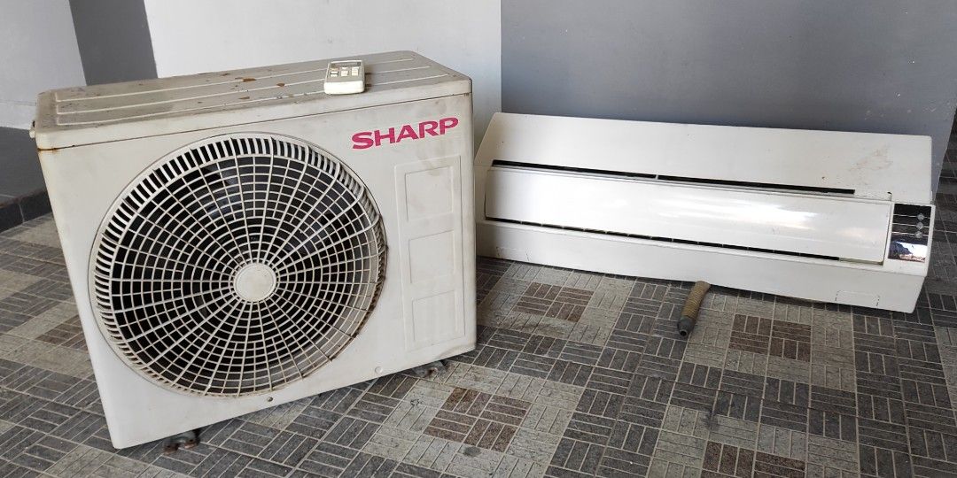 AC Split Pendingin ruangan Sharp 1pk + remote Made in Thailanr ...