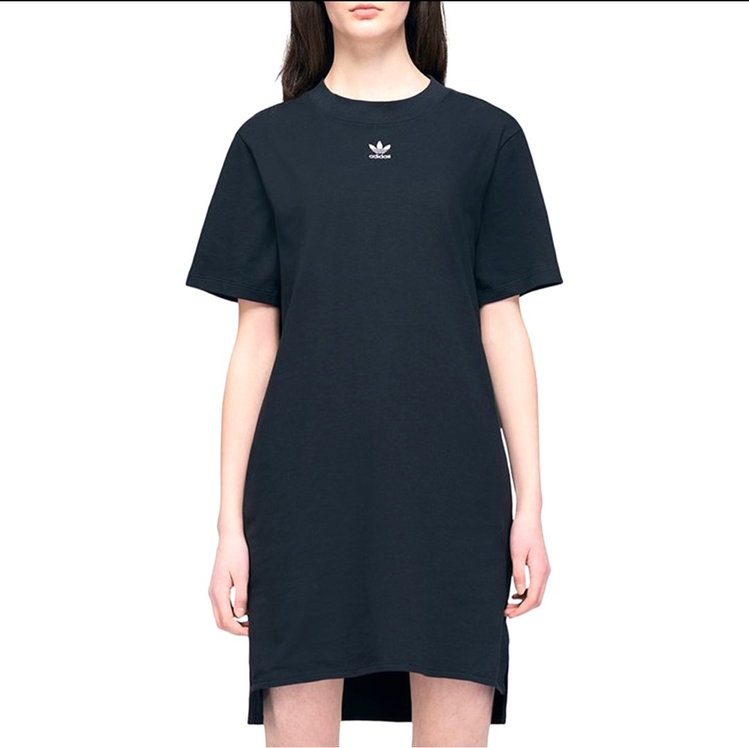 Adidas Originals Black Trefoil Dress, Women's Fashion, Dresses & Sets ...