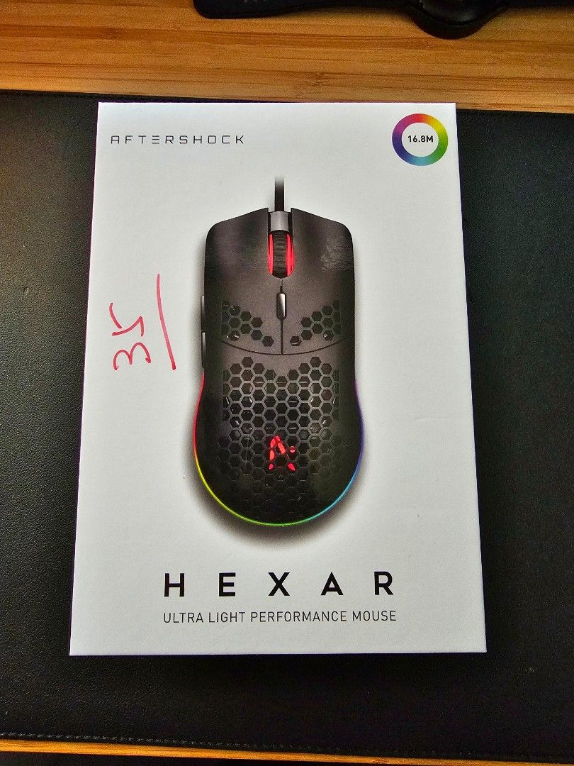 Aftershock Hexar Wired Mouse, Computers & Tech, Parts & Accessories ...