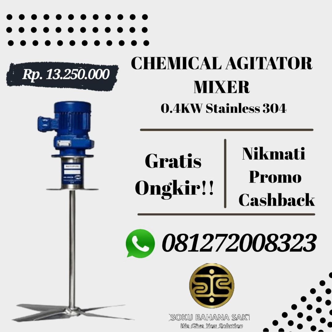 Agitator Air Mixer PT. Isoku Bahana Sakti, Properti, Lainnya di Carousell