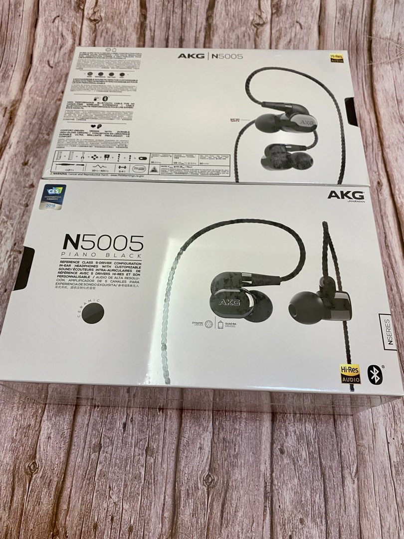 （有現貨）AKG N5005 耳機 全新 現貨, 耳機及錄音音訊設備, 耳機在旋轉拍賣