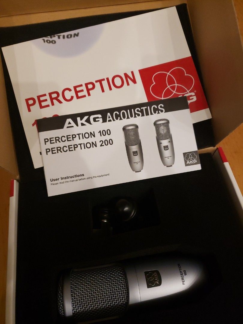 AKG Perception 100 Condenser Microphone, 音響器材, 咪高風/麥克風 - Carousell