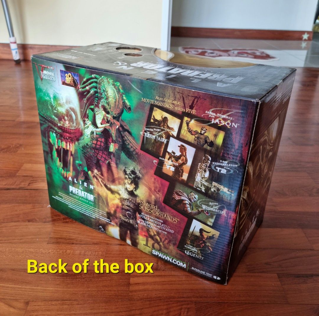 Alien & Predator Deluxe Boxed Set Movie Maniacs V, McFarlane Toys, MISB ...