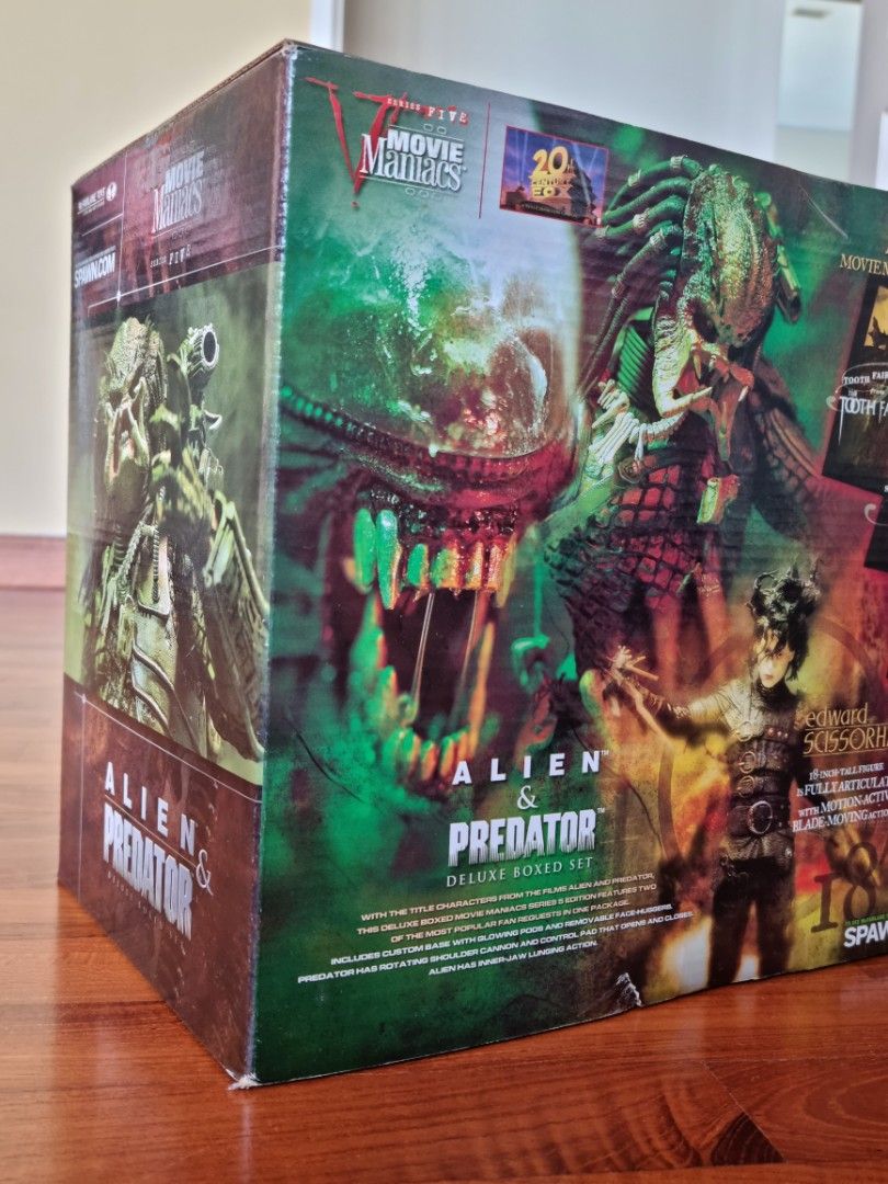 Alien & Predator Deluxe Boxed Set Movie Maniacs V, McFarlane Toys, MISB ...
