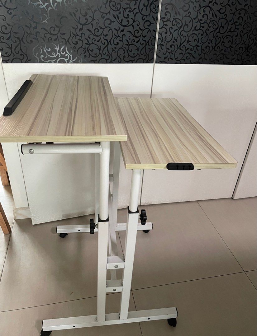 Almost new Movable Computer Laptop Table/ Standing Desk / Height ...