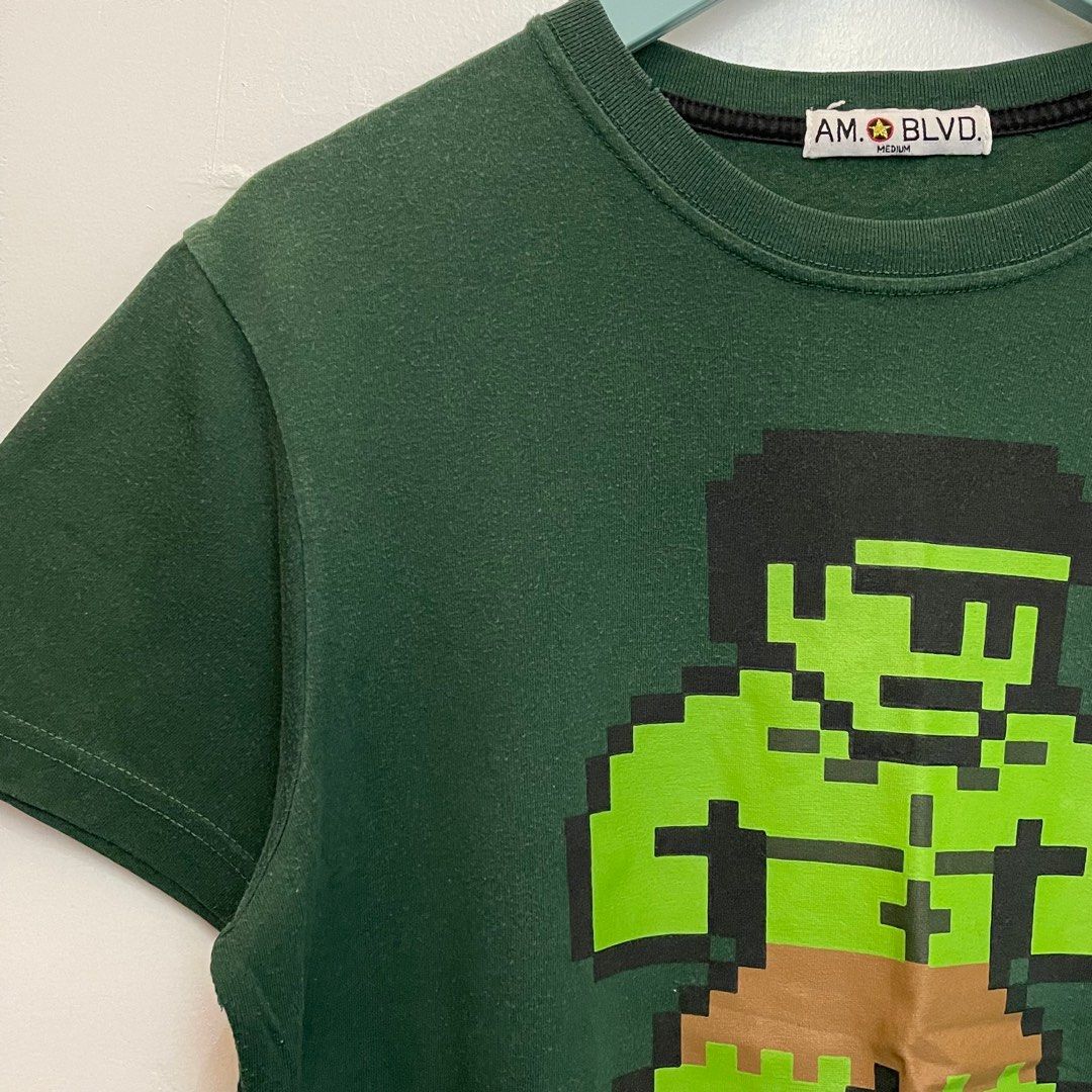 American Boulevard Hulk Pixel T-Shirt, Women's Fashion, Tops, Shirts on ...