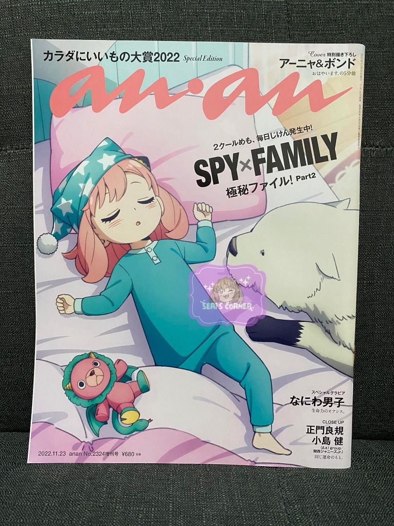 AnAn Special Cover (Spy x Family Anya and Loid), Hobbies & Toys, Books ...