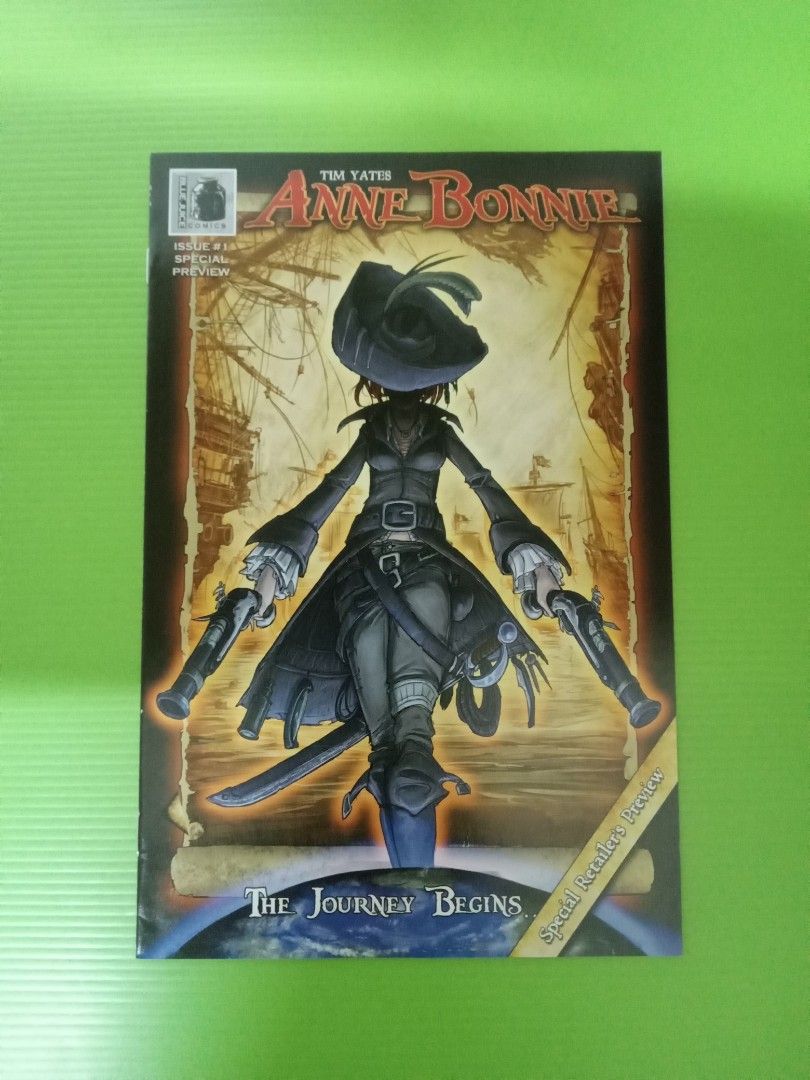 Anne Bonnie: Special Preview #1 ( Tim Yates - Cover Art ) Blue Juice ...