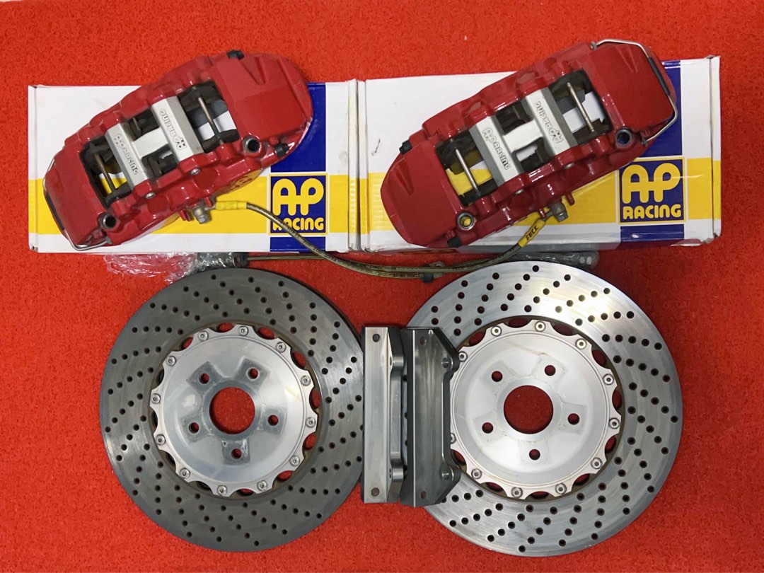 AP8520 Big Brake Kit Dise 380mm Front 6 Pot Brake Caliper, Car Accessories, Accessories on Carousell