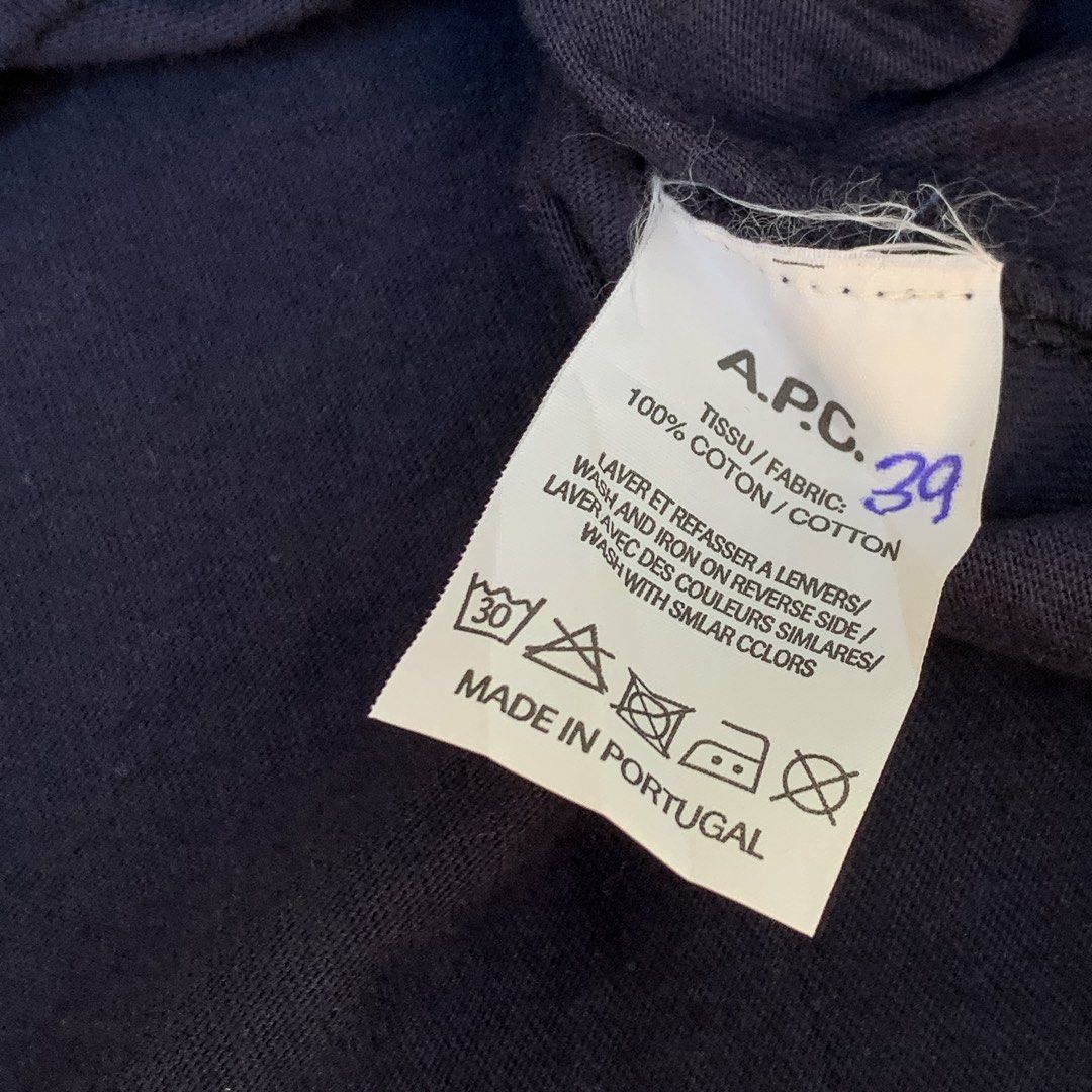 APC Embroidered Logo Uniform Shirt on Carousell