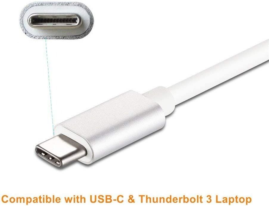 ARKTEK USB-C to Mini DP Adapter USB Type C (Thunderbolt 3 Compatible ...