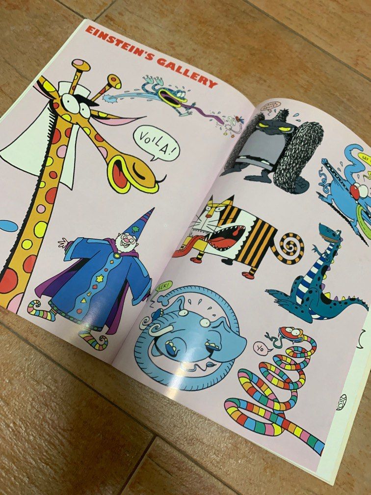 Art Factory Cartoon Workbook by Einstein, Hobbies & Toys, Books ...