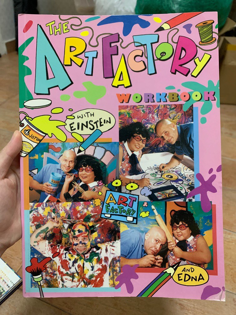Art Factory Cartoon Workbook by Einstein, Hobbies & Toys, Books ...