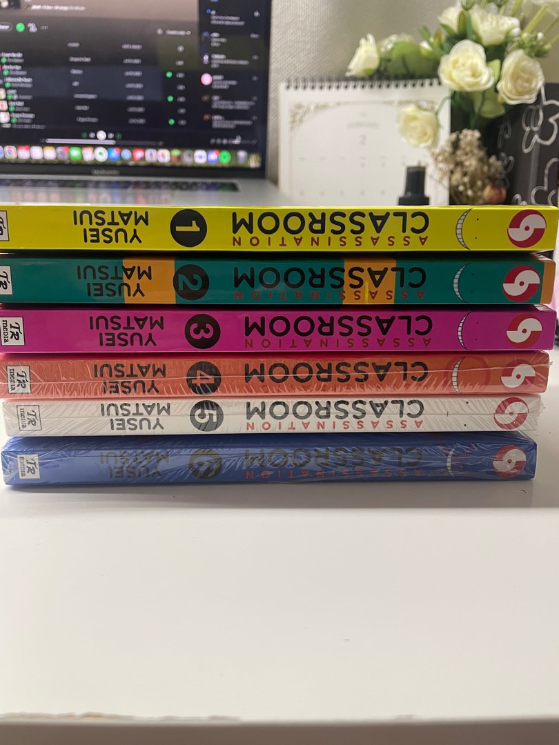assassination classroom manga (1-6), Hobbies & Toys, Books & Magazines ...