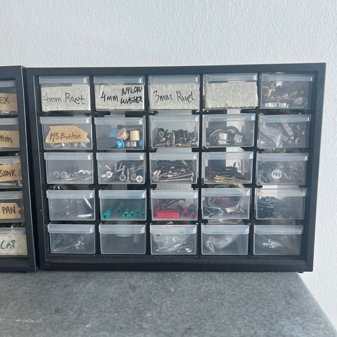 Assorted Fasteners, screws and Hardware, Hobbies & Toys, Stationery ...