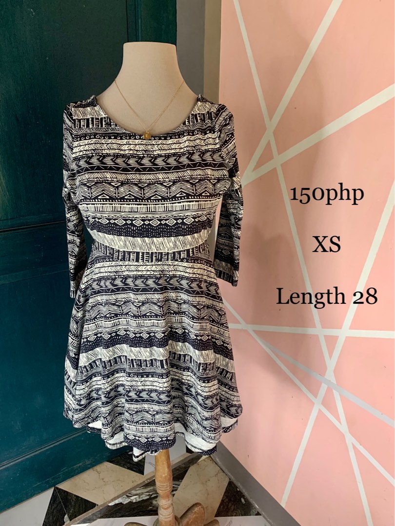 Aztec mini dress, Women's Fashion, Dresses & Sets, Dresses on Carousell