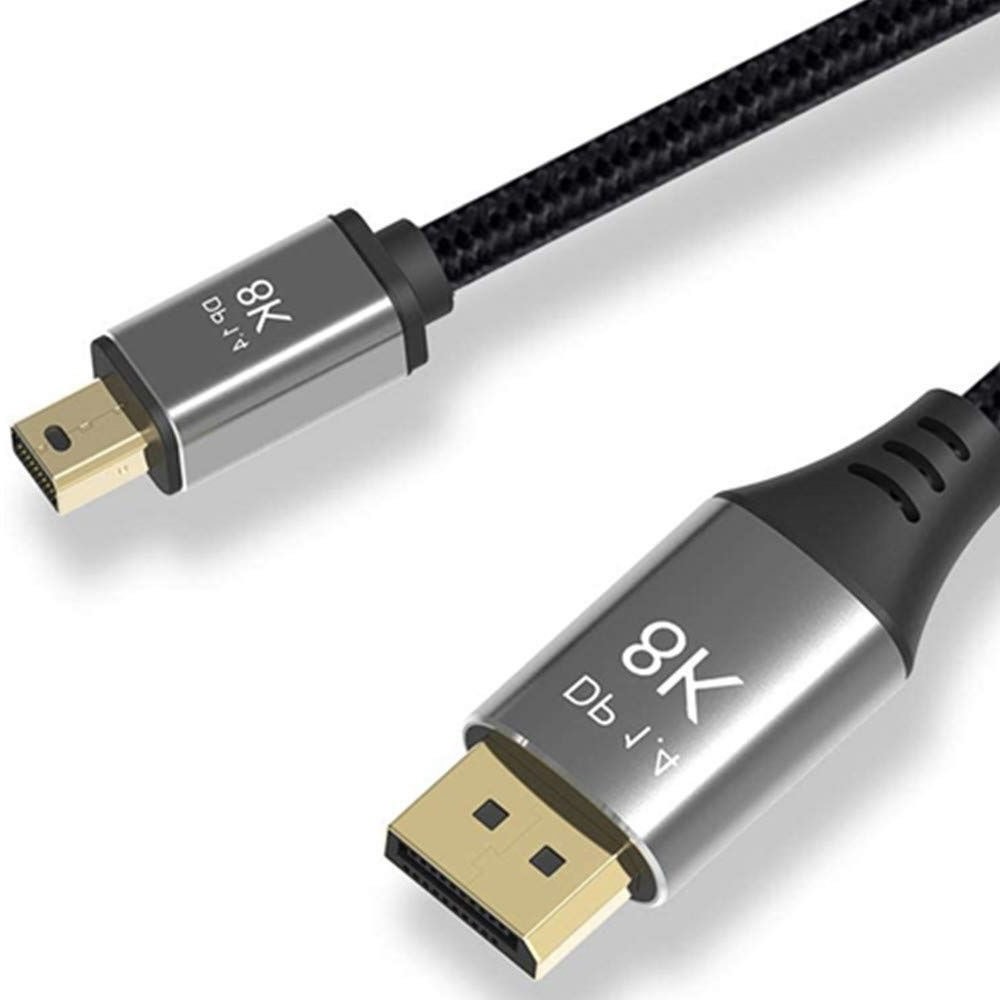 B14 Mini DP to DisplayPort 8K Cable 8K(7680x4320)@60Hz 4K@144Hz ...