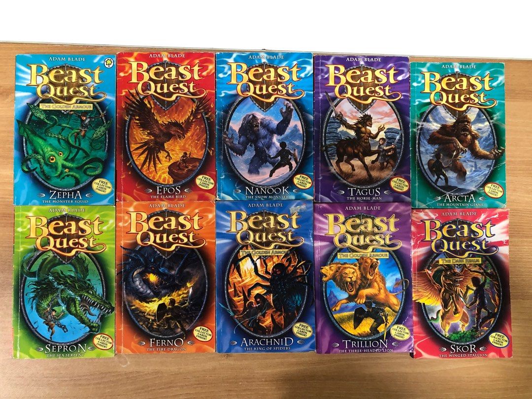 Beast quest 50 books set, Hobbies & Toys, Books & Magazines, Children's ...