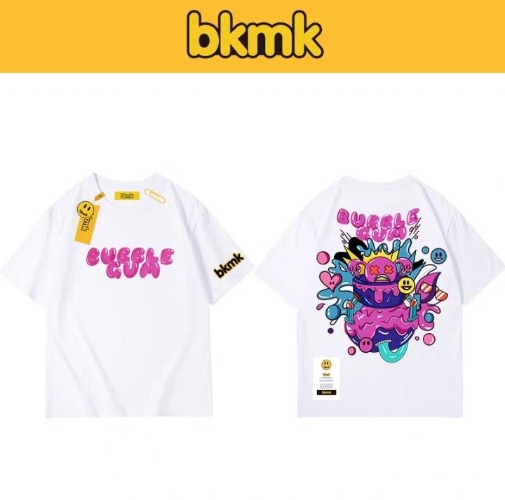 BKMK Bubble Gum, Men's Fashion, Tops & Sets, Tshirts & Polo Shirts on ...