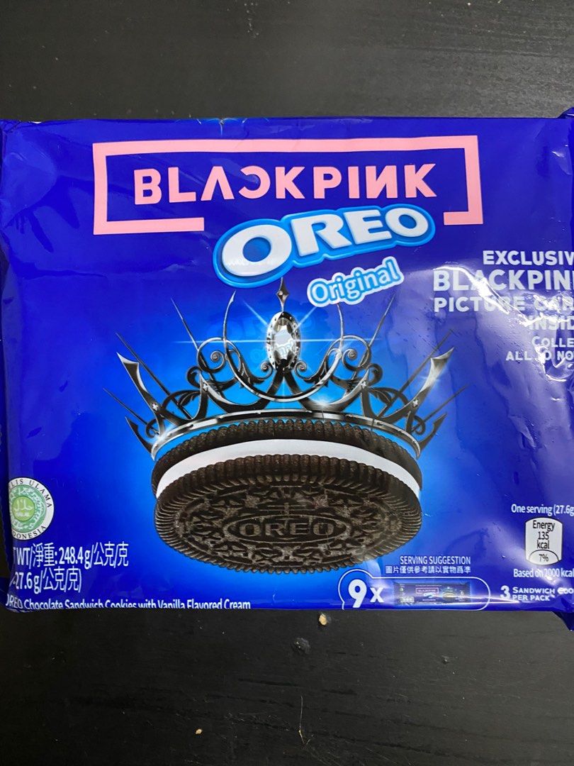 Blackpink limited edition orea, Food & Drinks, Packaged & Instant Food ...