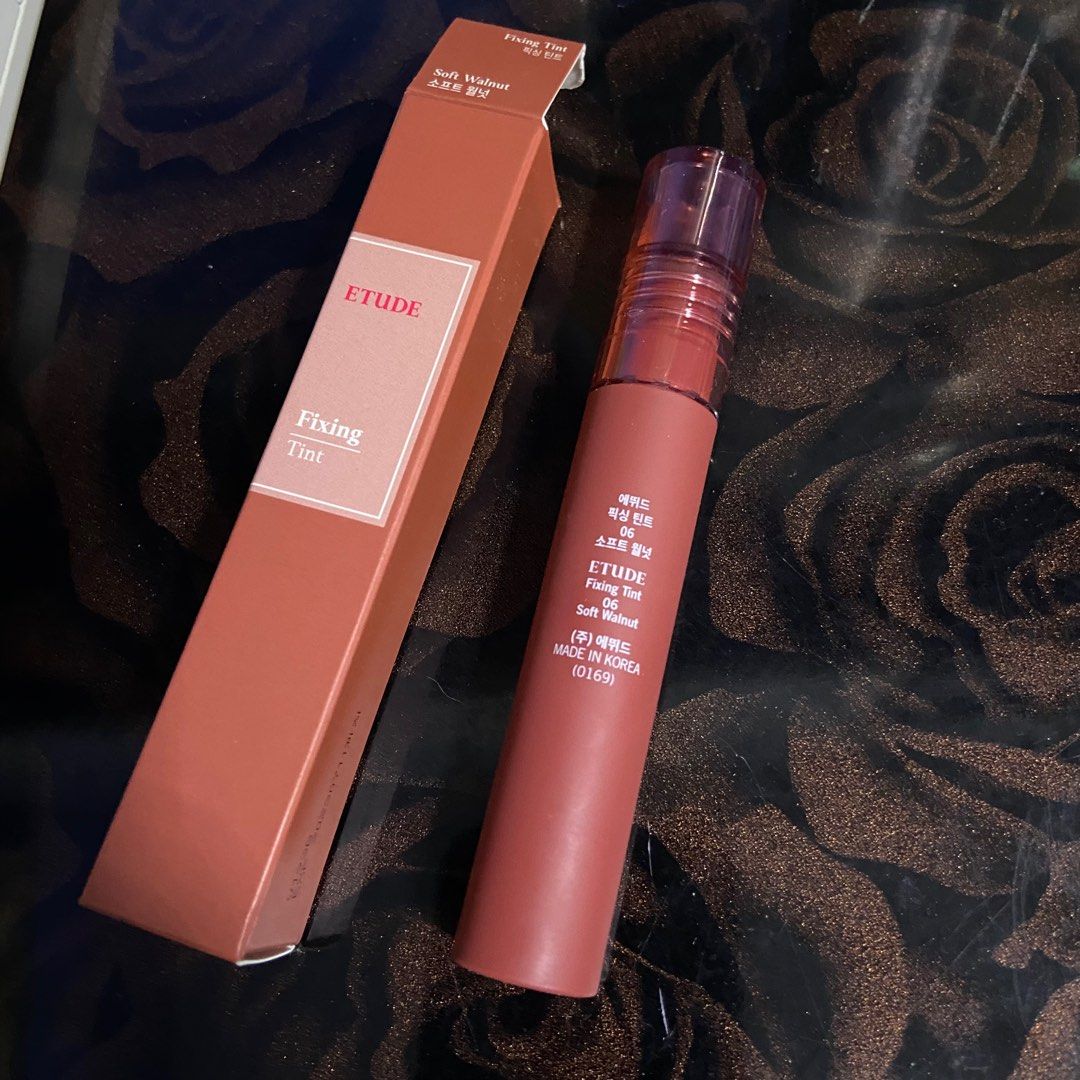 BNIB Etude House Fixing Tint in Soft Walnut, Beauty & Personal Care ...