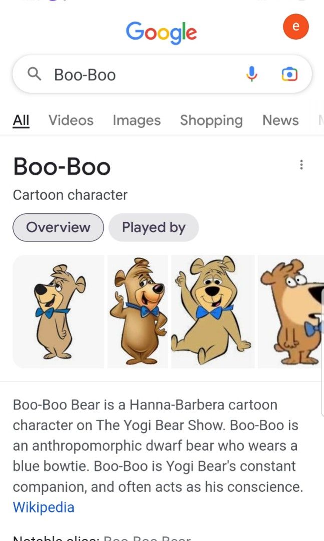 2001 vintage Boo Boo Yogi Bear Show Hanna Barbera, Hobbies & Toys, Toys ...