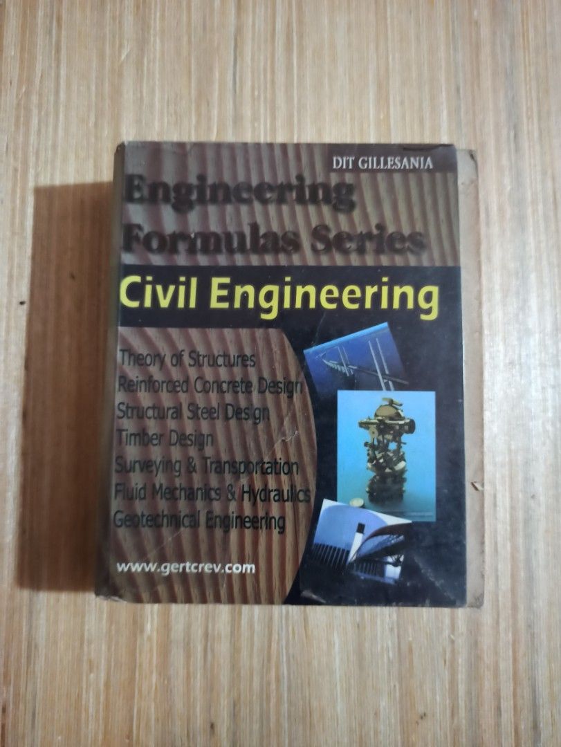 BOOK Engineering Formulas Series (CIVIL ENGINEERING) by DIT Gillesania ...