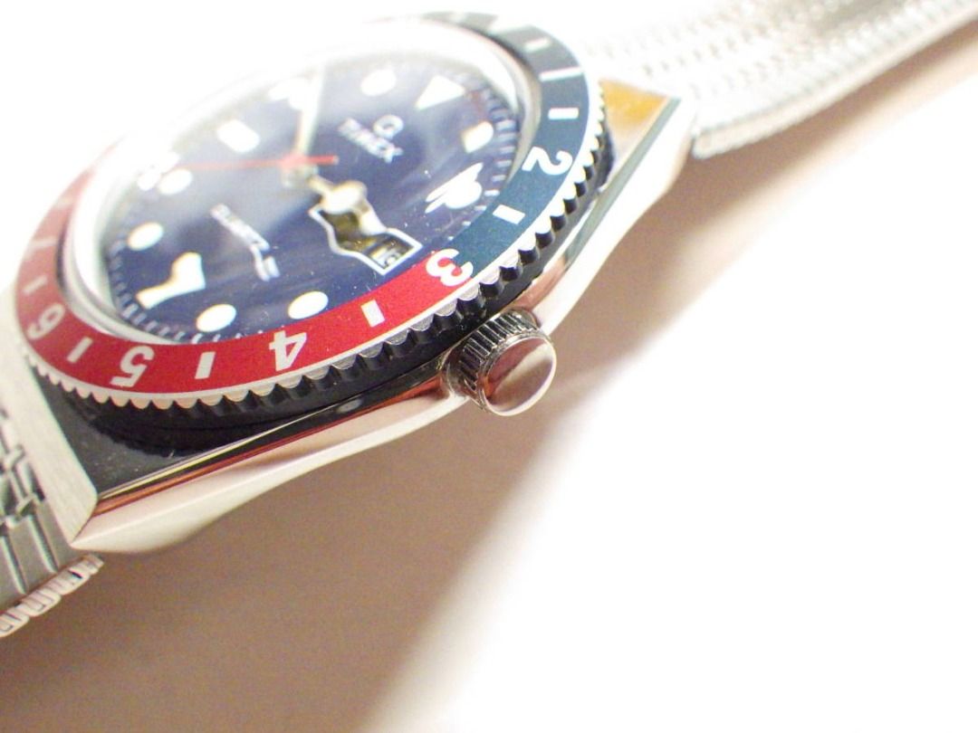 Brand New Timex Q Diver Reissue GMT watch, Men's Fashion, Watches ...