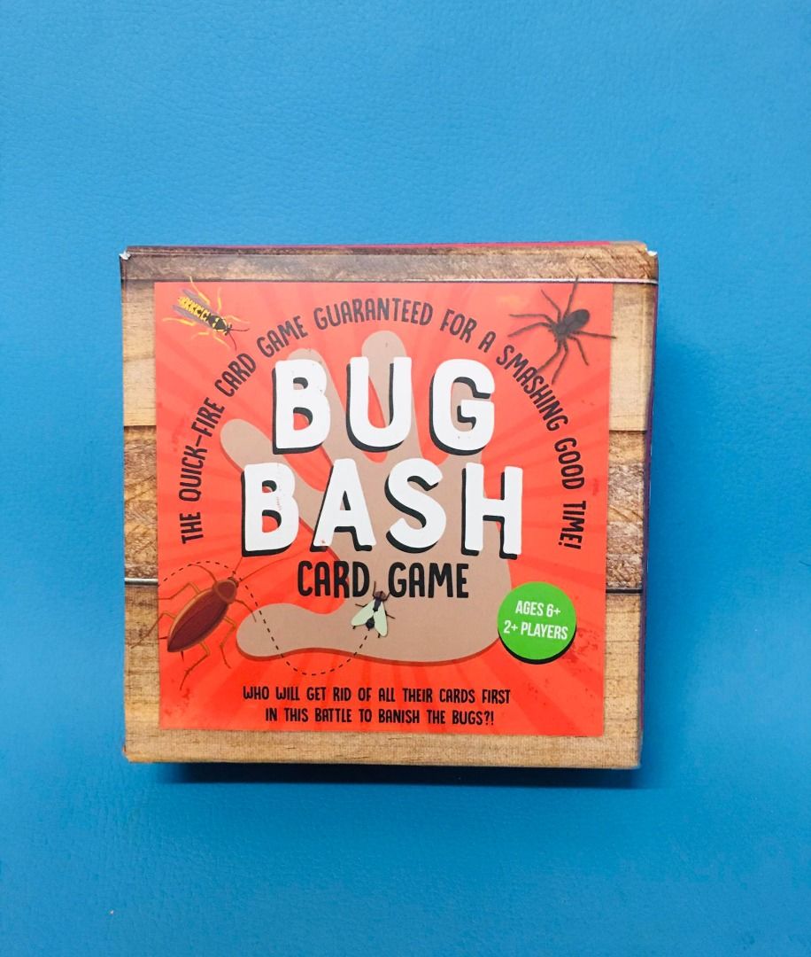 Bug Bash Card Game, Hobbies & Toys, Toys & Games on Carousell