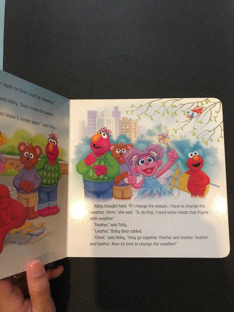 Buku Elmo and Abby's Wacky Weather Day BK-KI-170, Buku & Alat Tulis ...