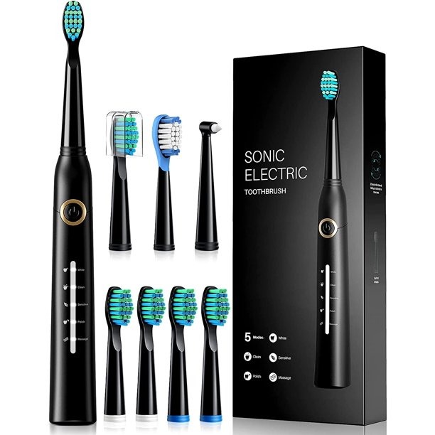 [C1308] ATMOKO Whitening Battery Powered Electric Toothbrush, Beauty ...