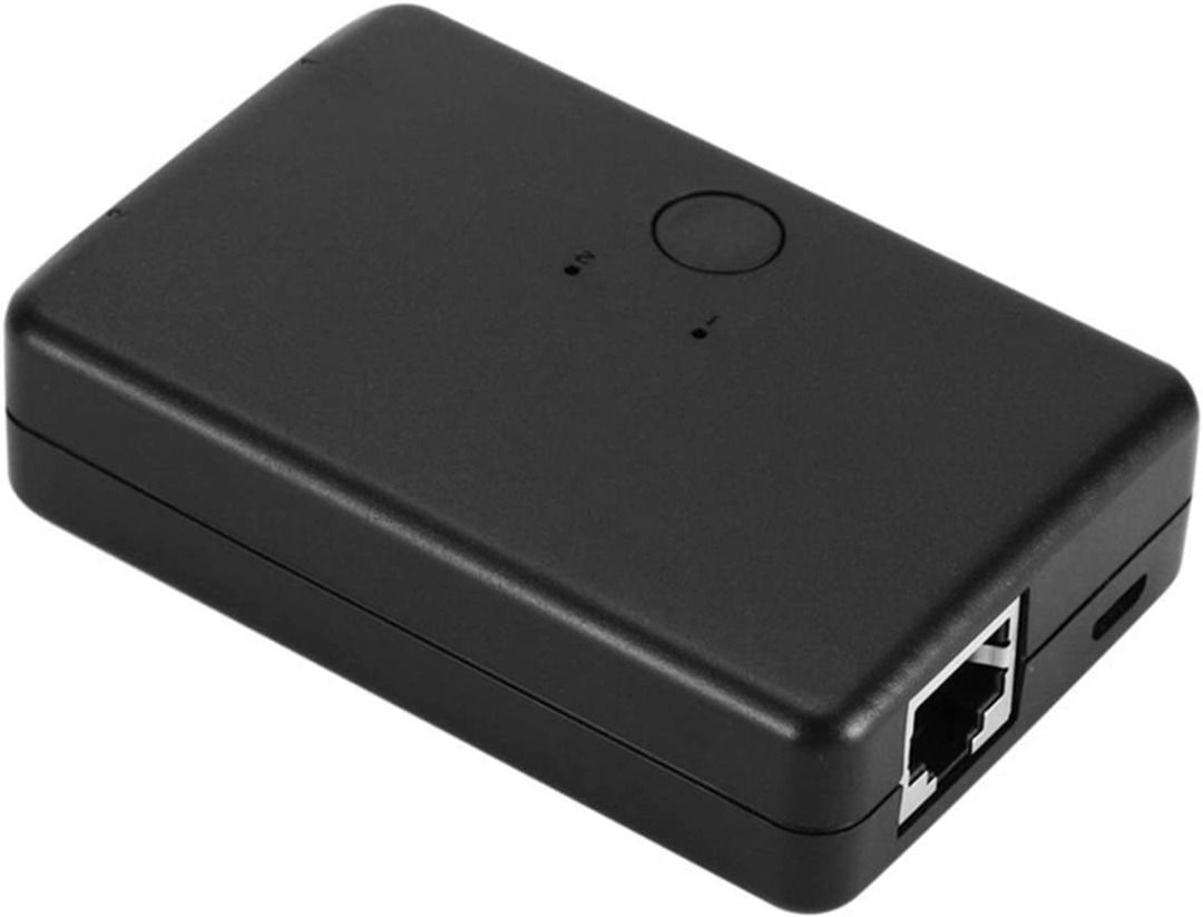 [C1322] Queen.Y 2 Ports Network Switch RJ45 Network Switch Box Computer ...