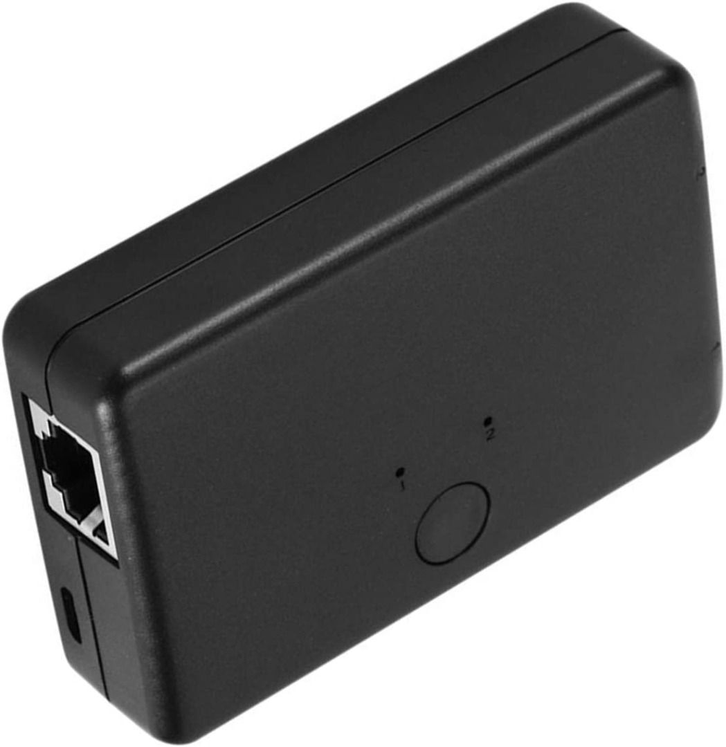 [C1322] Queen.Y 2 Ports Network Switch RJ45 Network Switch Box Computer ...