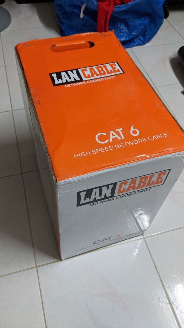 cable network cat6 306 meter, Computers & Tech, Parts & Accessories ...