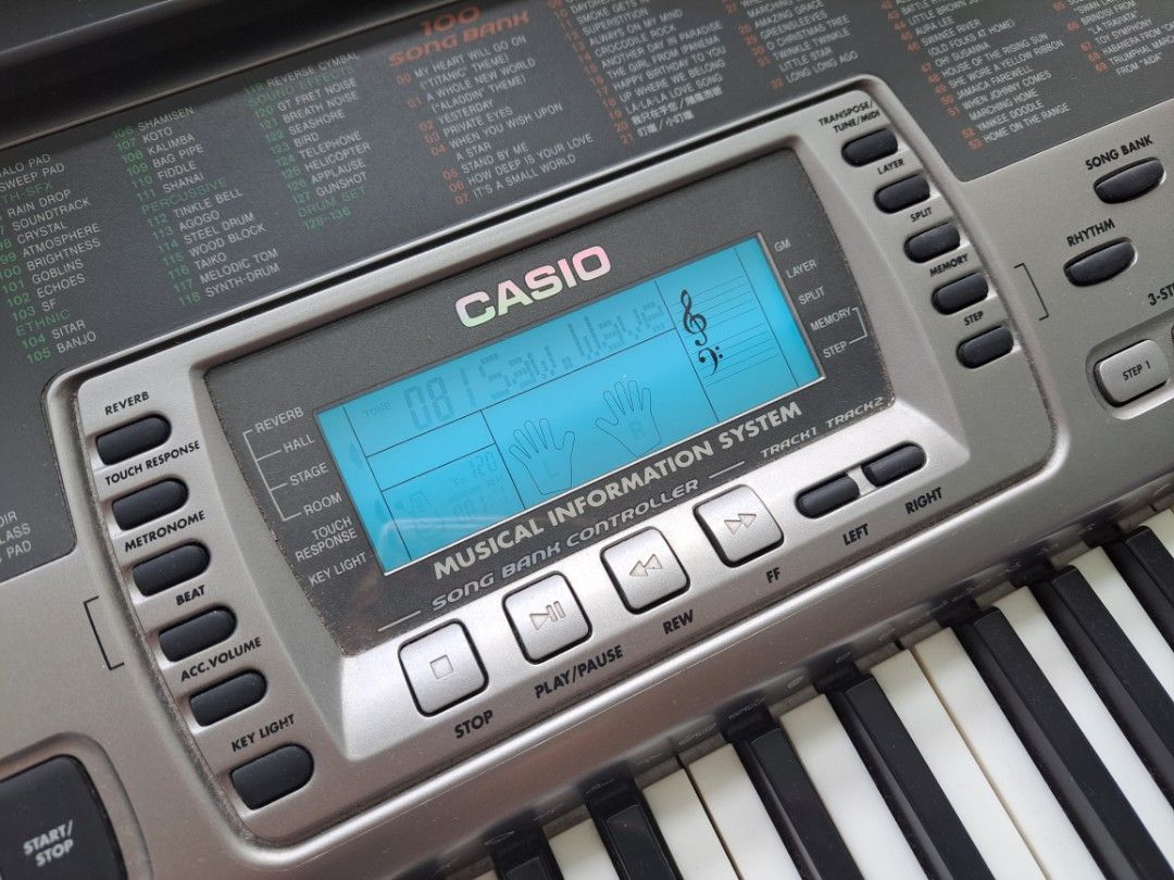 Casio piano keyboard, Hobbies & Toys, Music & Media, Musical ...