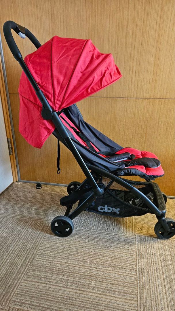 cbx | Etu Crunchy Red | Compact Stroller Pushchair, Babies & Kids ...