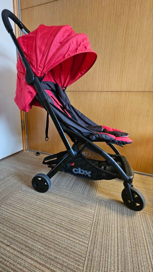 cbx | Etu Crunchy Red | Compact Stroller Pushchair, Babies & Kids ...