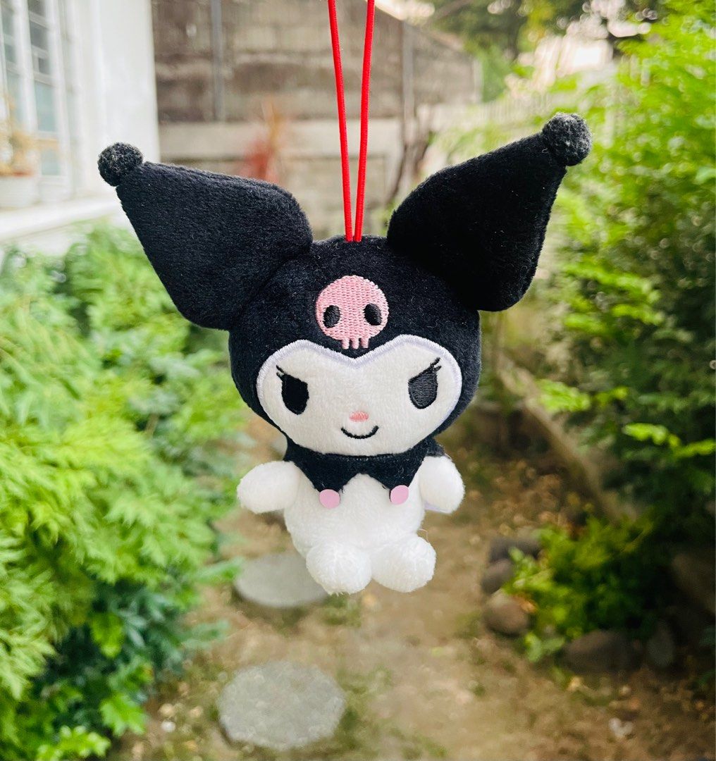 Classic Kuromi Plush Charm on Carousell