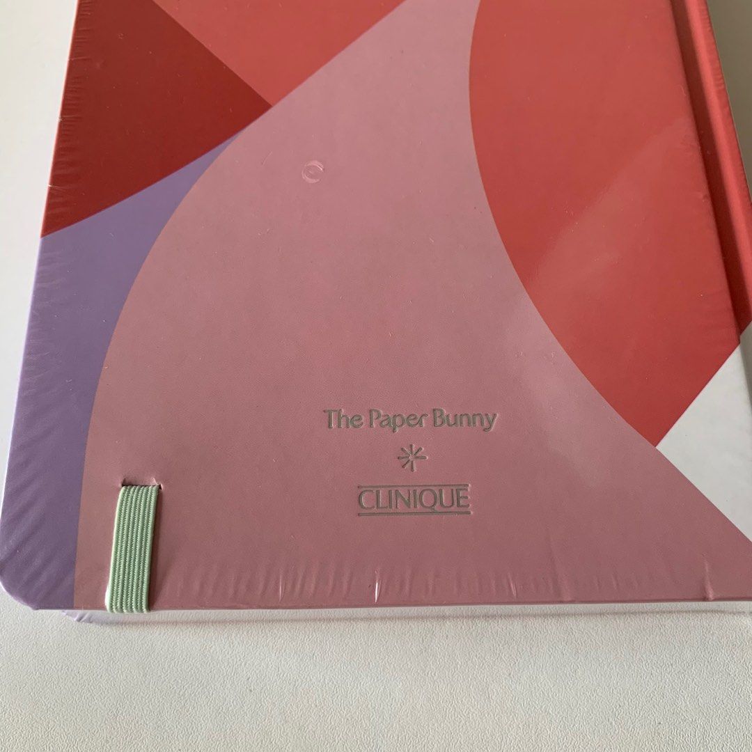 Clinique x The Paper Bunny Notebook, Hobbies & Toys, Stationery & Craft ...