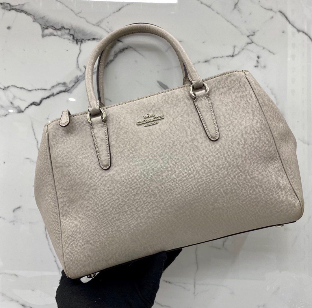 Coach 2 Way Gray Bag, Women's Fashion, Bags & Wallets, Cross-body Bags ...