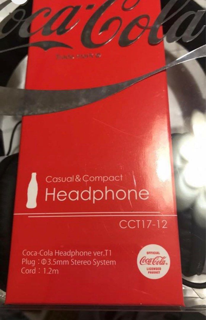 Coca cola headphone, Audio, Headphones & Headsets on Carousell