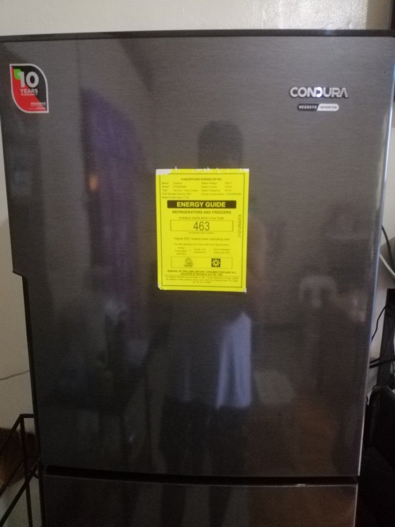 Condura negosyo INVERTER 8.5 cu. ft. Ref /almost new/ 2doors, TV & Home ...