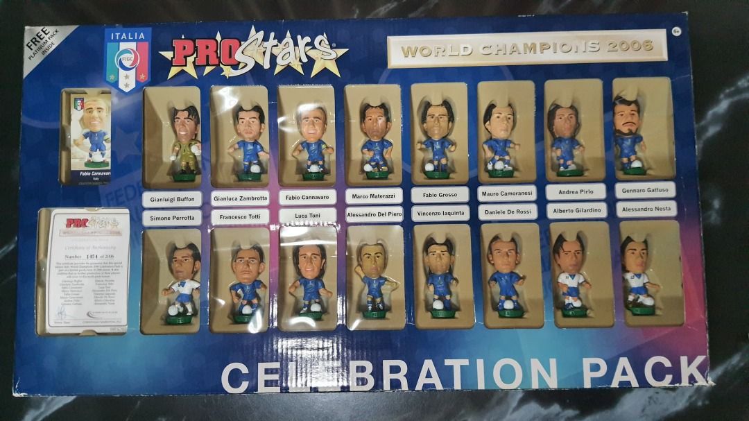 Corinthian Prostars Italy World Cup Winners Celebration Pack 2006 ...