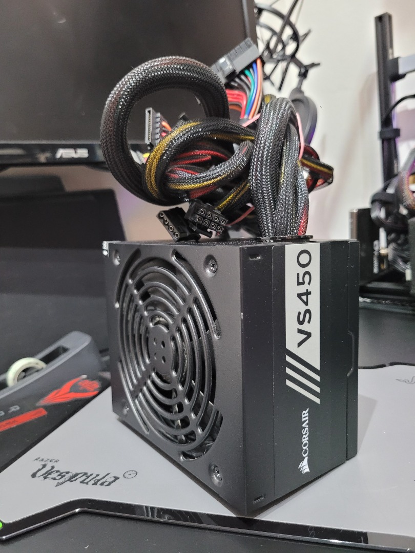 CORSAIR VS Series VS450 450W PSU 80 Plus, Computers & Tech, Parts ...