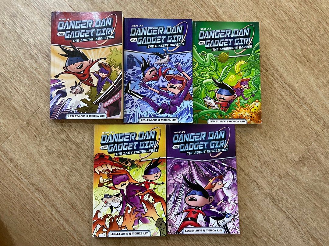 Danger Dan and Gadget Girl, Hobbies & Toys, Books & Magazines, Children ...